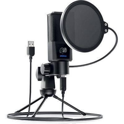 Купить Кардиоидный конденсаторный USB-микрофон JEEMAK, от 100 Гц до 18 ...