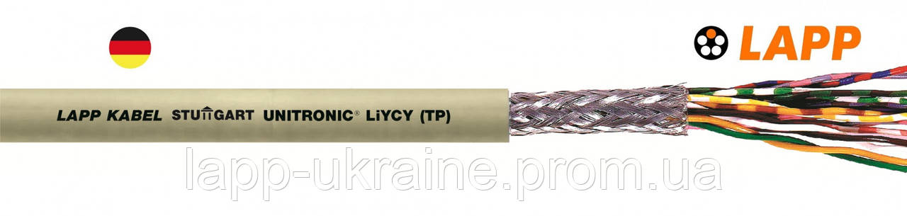 Кабель екранований LAPP UNITRONIC LiYCY (TP) 2x2x0,75 1 м (арт. 0035820 ...