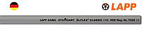 Купить Кабель LAPP OLFLEX CLASSIC 110 4G4 1 м (арт. 1119504), цена 311 ...