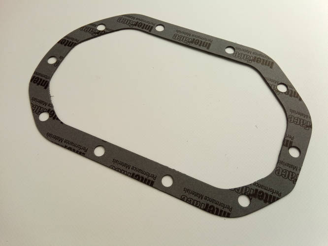 Прокладка піддона КПП Lanos, ''SHIN KUM'' Корея (96179241) стар. обр. 10 відв. (SK96179241) (ID ...