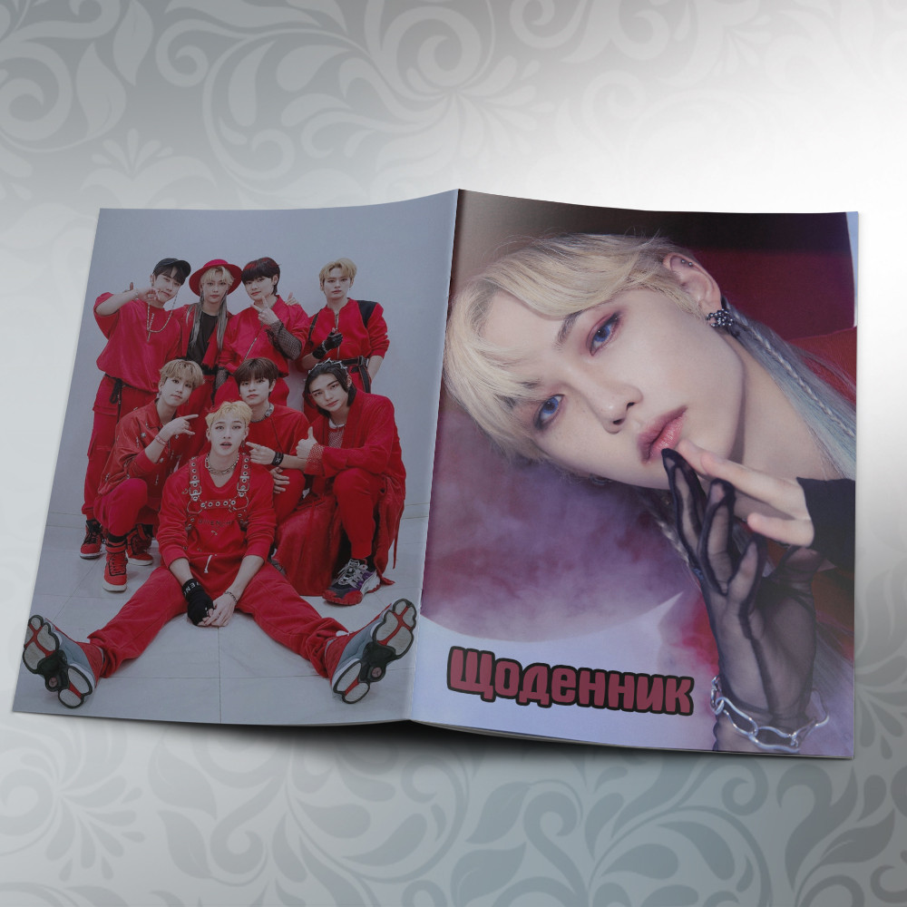 Дневник школьный мягкая обложка Stray Kids 006 купить недорого в ...