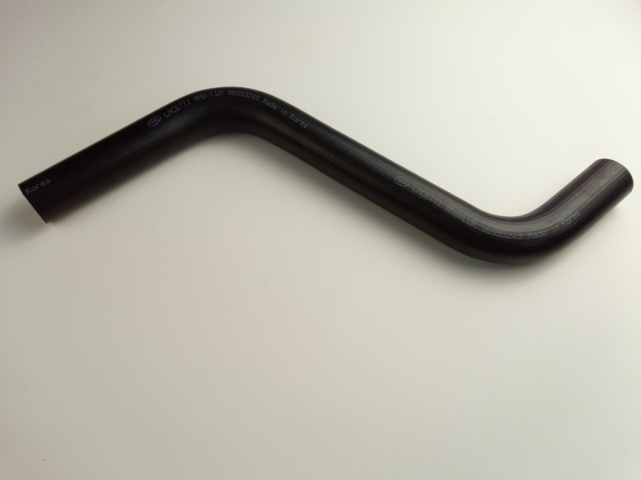 Патрубок радиатора охлаждения Lacetti МКПП нижний, ''BOSUNG'' (96553249 ...