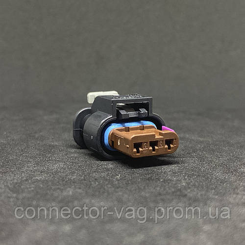 Купити Роз'єм герметичний 4F0973703A VAG 3 PIN, ціна 50 ₴ - Prom.ua (ID ...