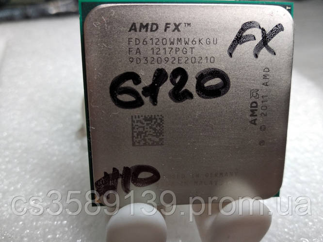 Процессор AMD FX 6120 / 3.6 - 4.2GHz / 6 ядер / sAM3+ / №10, цена 1695 ...
