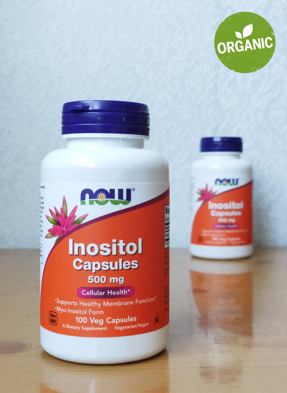 Now Foods, Инозитол, 500 мг, Витамин В8, b8, 100 капсул (ID#1656668115 ...