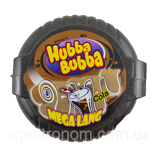 Жувальна гумка кола (чорн.) Хуба Буба Hubba Bubba cola 36шт/ящ 12шт/уп ...