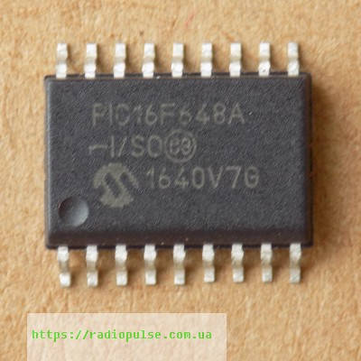 Купити Мікросхема PIC16F648A-I/SO, smd, ціна 105.60 ₴ - Prom.ua (ID ...