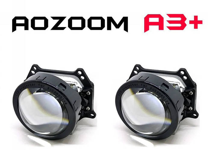 Светодиодные би-линзы Aozoom A3+ 3.0 дюйма biled bi-led hella 3r, цена ...