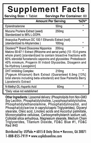 Купити Тестостер USP Labs Ultimate-T 60 tabl, ціна 1500 грн - Prom.ua ...
