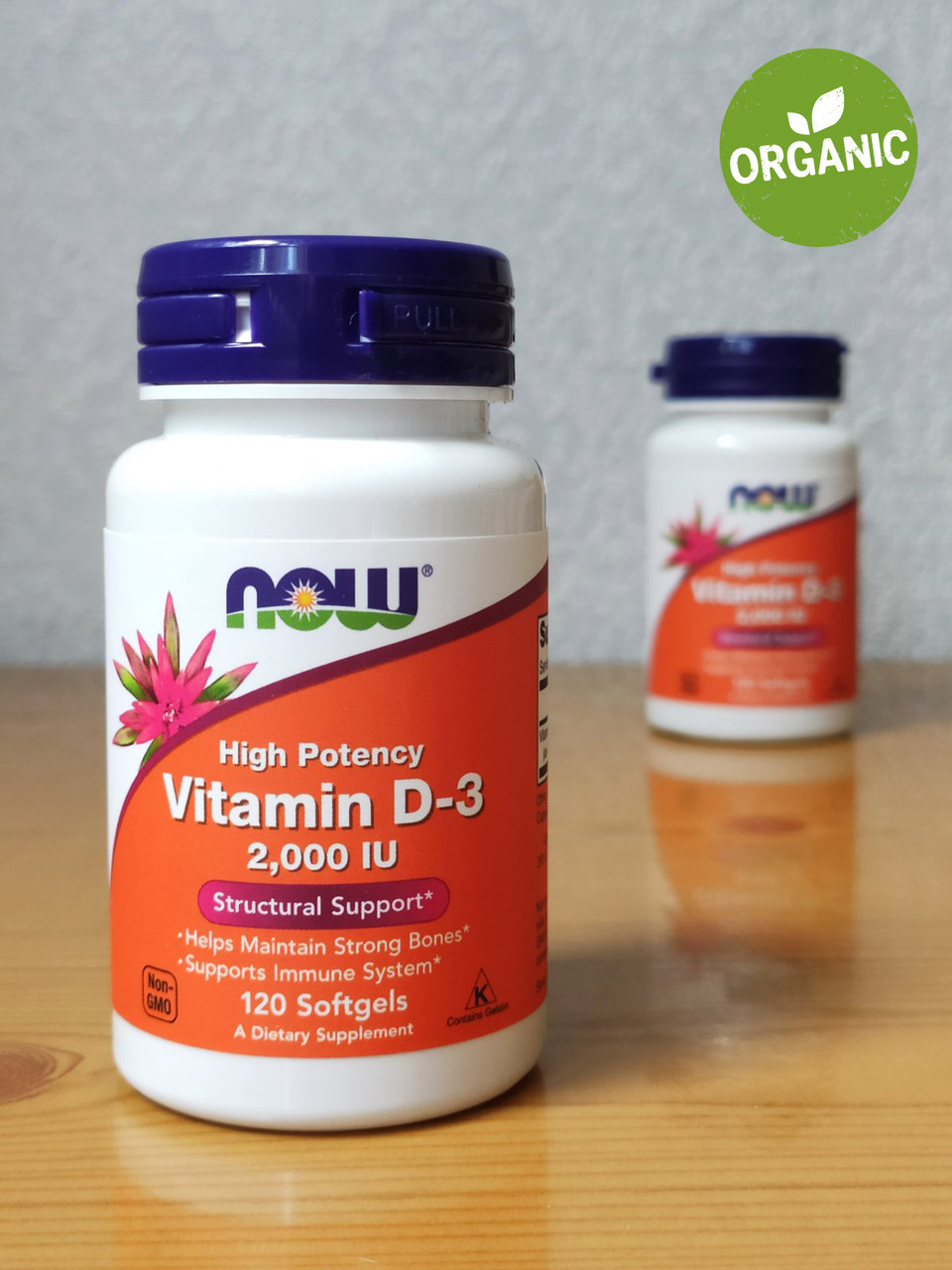 Now Foods, Витамин Д3, D3, 50 мкг, 2000 МЕ, 120 капсул (ID#1656668097 ...