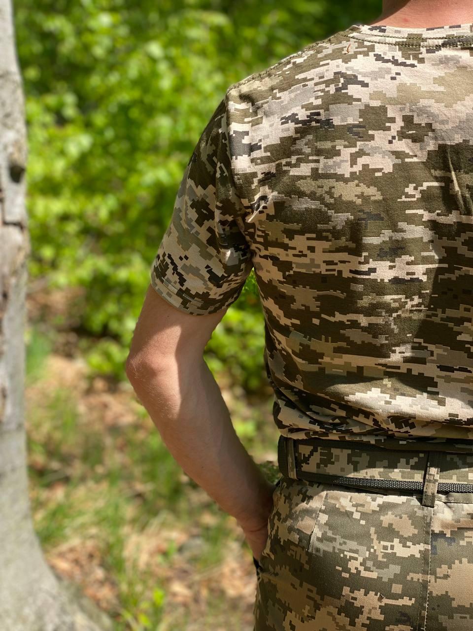 Тактична футболка Піксель ЗСУ,ВСУ,НГУ, котонон, цена 299 грн — Prom.ua ...