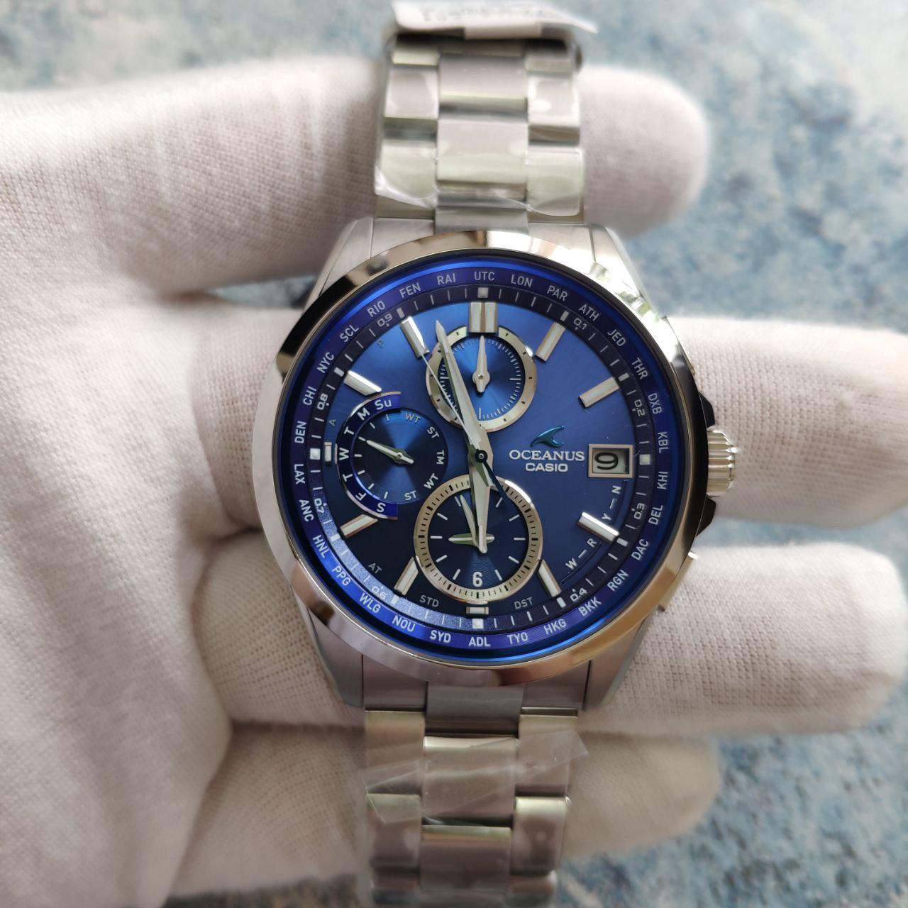 Мужские Часы Casio Oceanus OCW-T2600-2A2JF — Купить Недорого на Bigl.ua (1513530298)