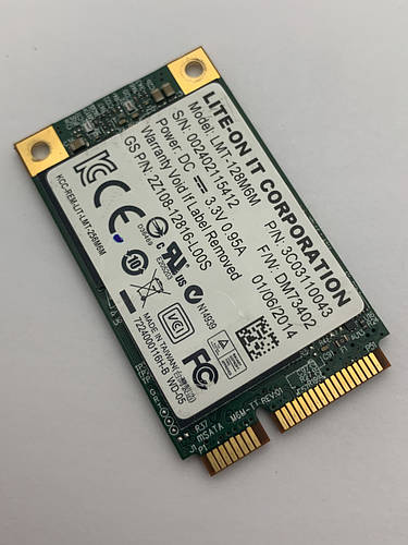 Накопитель SSD mSATA 128G LMT-128M6M DM73402 (NANYA) с разборки (ID ...