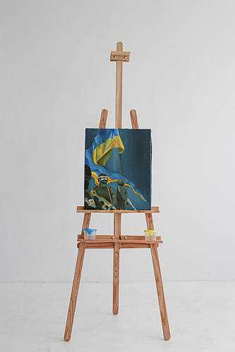 Мольберт для малювання з підставкою для стаканчиків, ціна 740 грн ...