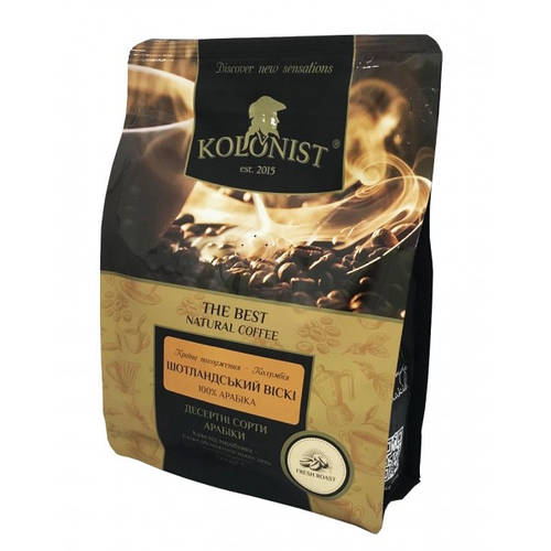 Кава "Kolonist" "Шотландський Віскі" зерно (ID#1460149530), ціна: 120 ₴, купити на Prom.ua