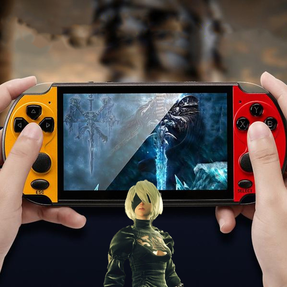 Ігрова приставка X7 Plus бездротова із вбудованими іграми ретро консоль ...