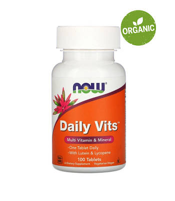 Now foods daily vits 100 | Сравнить цены и купить по акции со скидкой ...