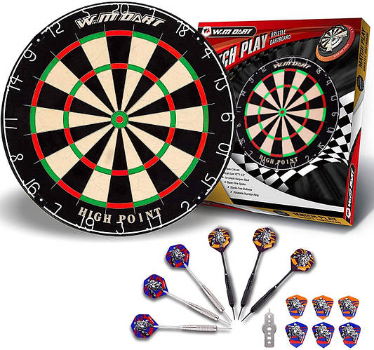 Купить Дартс профессиональный из сизаля WinMax Match Play G084 45cм 6 ...