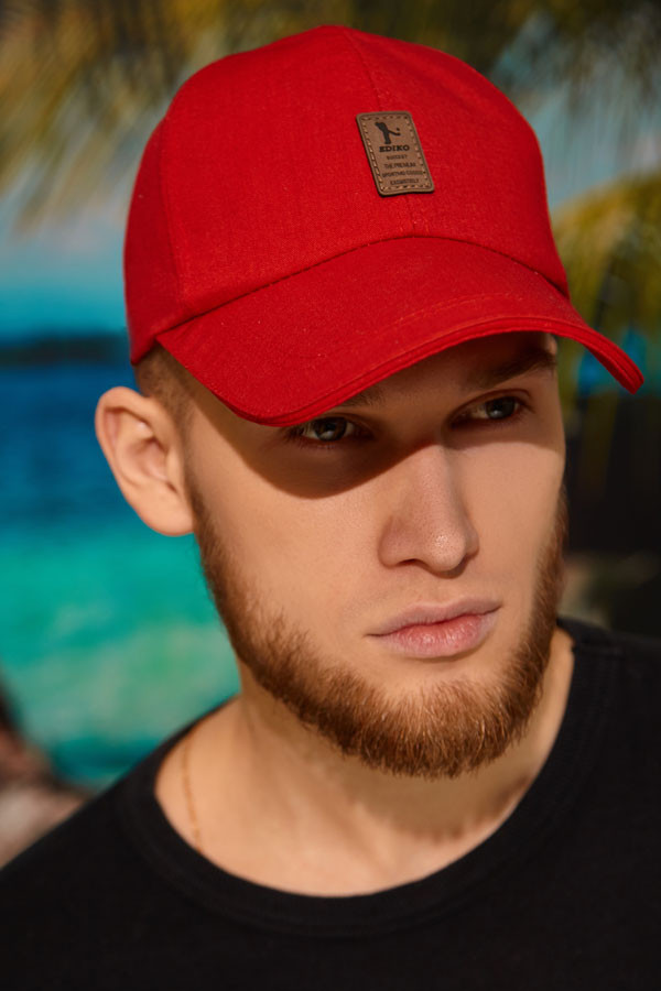 Заказать Мужская кепка «Ediko», красный Evison