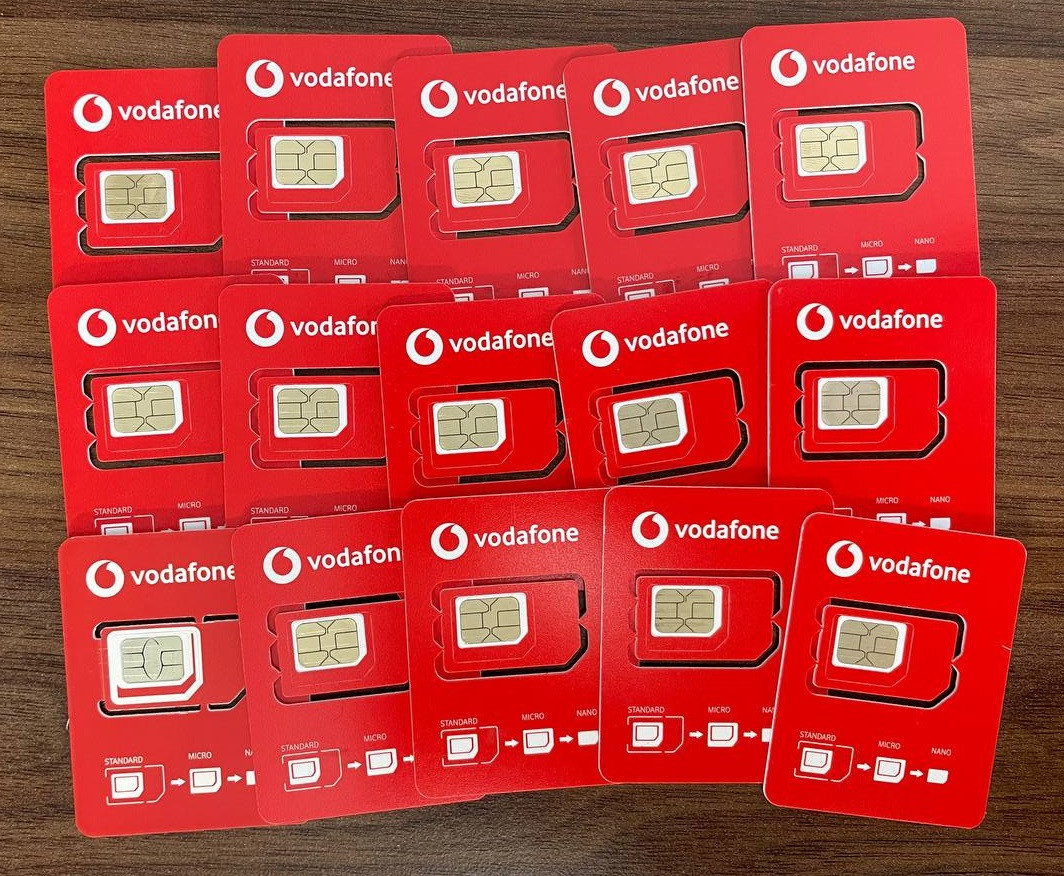Английские Сим-карты Vodafon. Стартовые Пакеты Великобритании ...