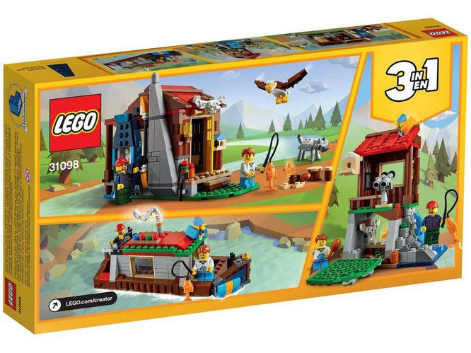 Купить Конструктор Лего 3 в 1 - Хижина в глушине - LEGO Creator 3 in 1 ...