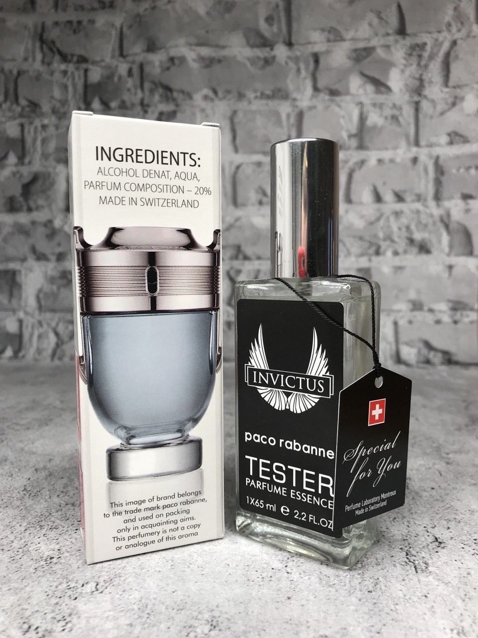 Invictus Paco Rabanne для Чоловіків Одеколон Тестер 65 Мл — Купить ...