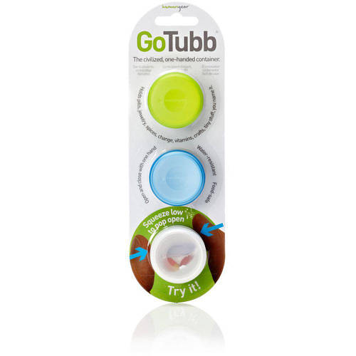 Купити Набір контейнерів Humangear GoTubb 3-Pack Small Clear Green Blue ...