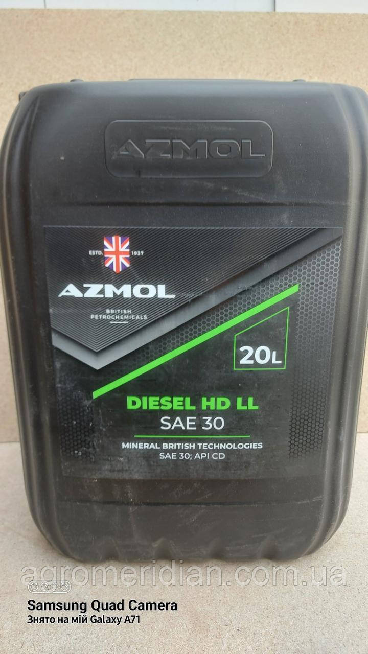 Моторна Олива AZMOL Diesel HD LL SAE 30 20 Л (М-10ДМ) — Купить Недорого ...