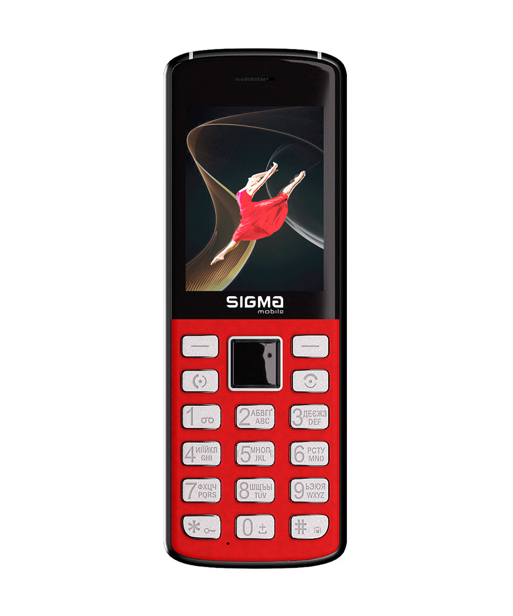 Купити Кнопковий телефон Sigma mobile X-style 24 ONYX Red (UA UCRF ...