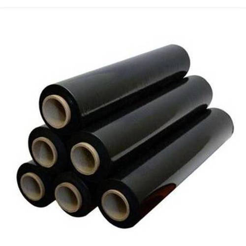 Стретч пленка черная 500 мм 3 кг 20 микрон первичная (ID#24213705 ...