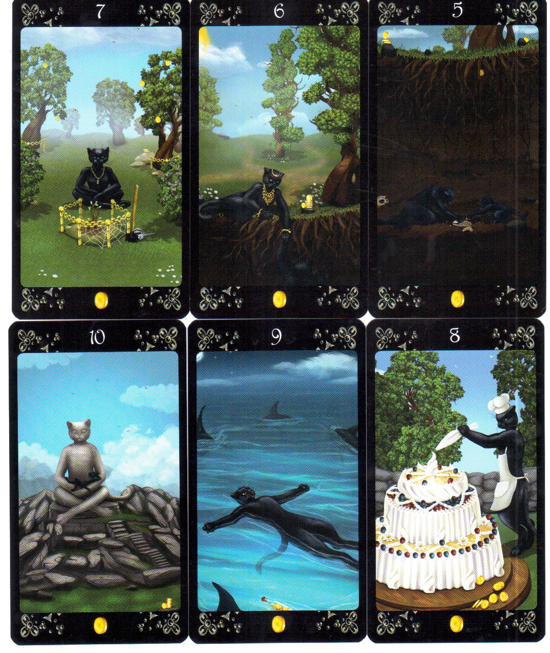 Карты Таро Чёрных Котов (ID#1661839152), цена: 190 ₴, купить на Prom.ua