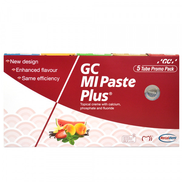 Купить MI PASTE PLUS, 5 туб по 35 мл, цена 2237 ₴ — Prom.ua (ID#1661821143)
