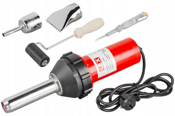 Фен паяльник для пластику та паяння бамперів, 1200 Вт LEX LXHG11 (ID ...