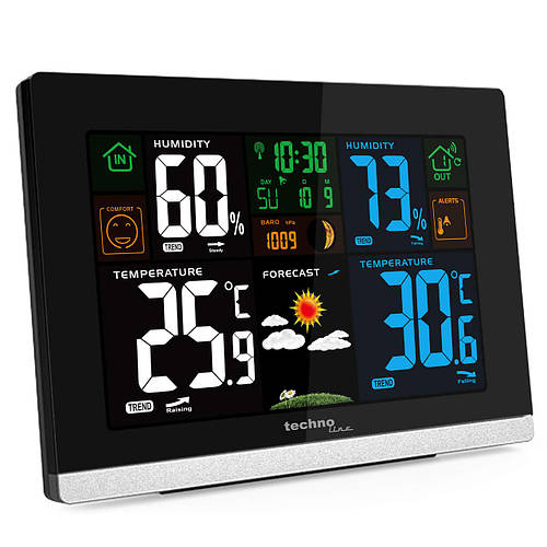 Купить Метеостанция электронная Technoline WS6462 Black с сенсорной ...