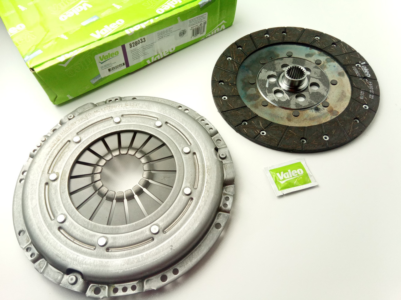 Зчеплення в зборі RENAULT Kangoo II 1.5 dCi, VALEO (828033) D230 мм без вичавки (ID#1662035088 ...