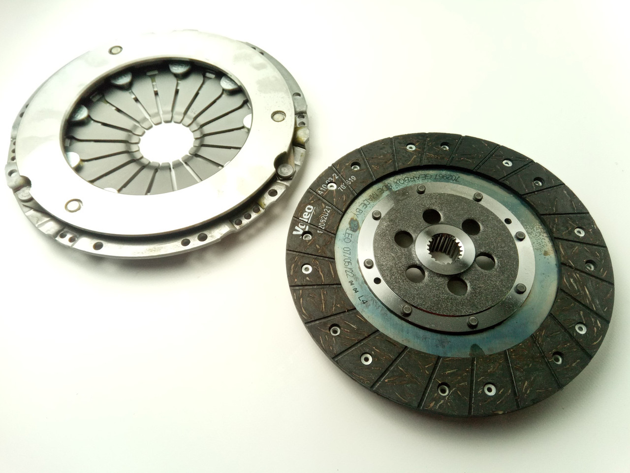 Зчеплення в зборі RENAULT Kangoo II 1.5 dCi, VALEO (828033) D230 мм без вичавки (ID#1662035088 ...