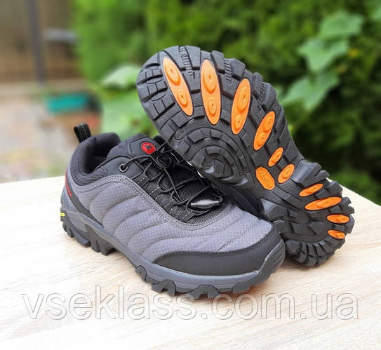 Купити Merrell Vibram зимові чоловічі кросівки термо Меррел Вібрам сірі ...