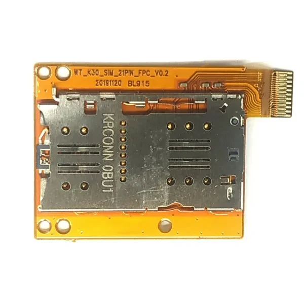 Коннектор Sim Micro Sd Blackview Tab 8 8e Оригинал с разборки БУ