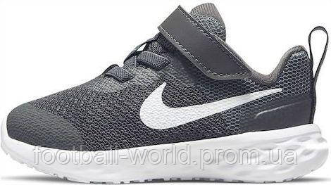 Кроссовки детские Nike REVOLUTION 6 NN (TDV) серые DD1094-004 (ID ...