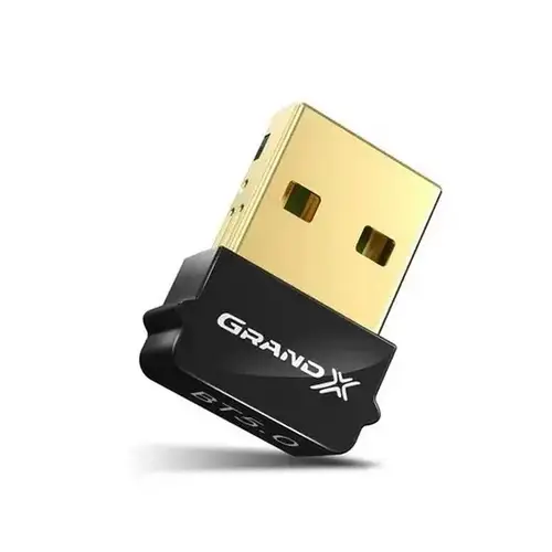 Купити Bluetooth-адаптер Grand-X Realtek RTL8761B Black 7 devices, aptX ...