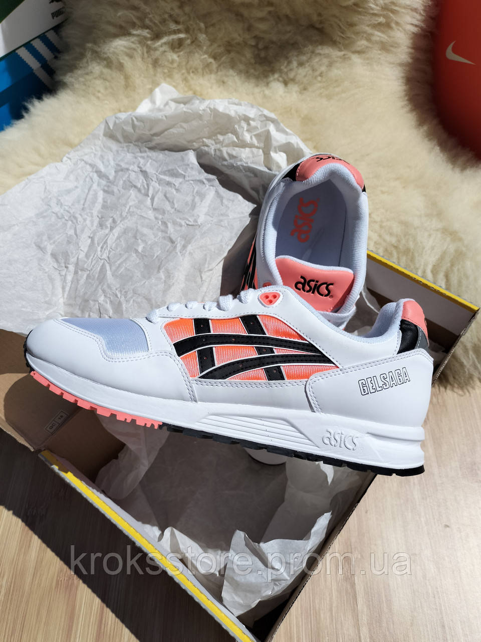 Оригинал Asics Gel Saga Оригинальные Кроссовки Размеры 42.5,43.5,44,45 ...