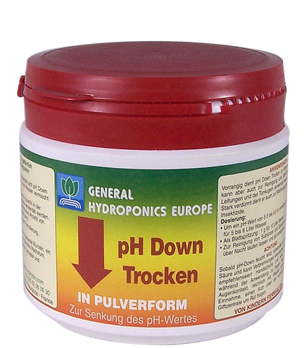 Terra Aquatica (GHE) pH Down Dry (500g), цена 759 грн — Prom.ua (ID#1477043835)