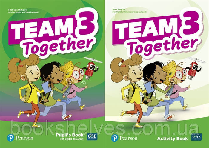 Team Together 3 Pupil's Book&Activity Book Підручник та Робочий зошит ...