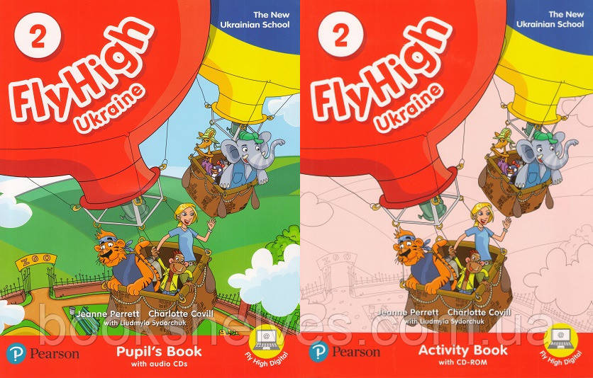 Fly High 2 Ukraine Pupil's Book&Activity Book Підручник та Робочий зошит, ціна: 970 ₴, купити на ...