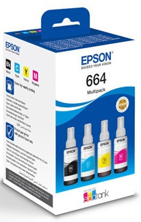 Купить Epson665 EcoTank 4-colour multipack, цена 1089 грн — Prom.ua (ID ...