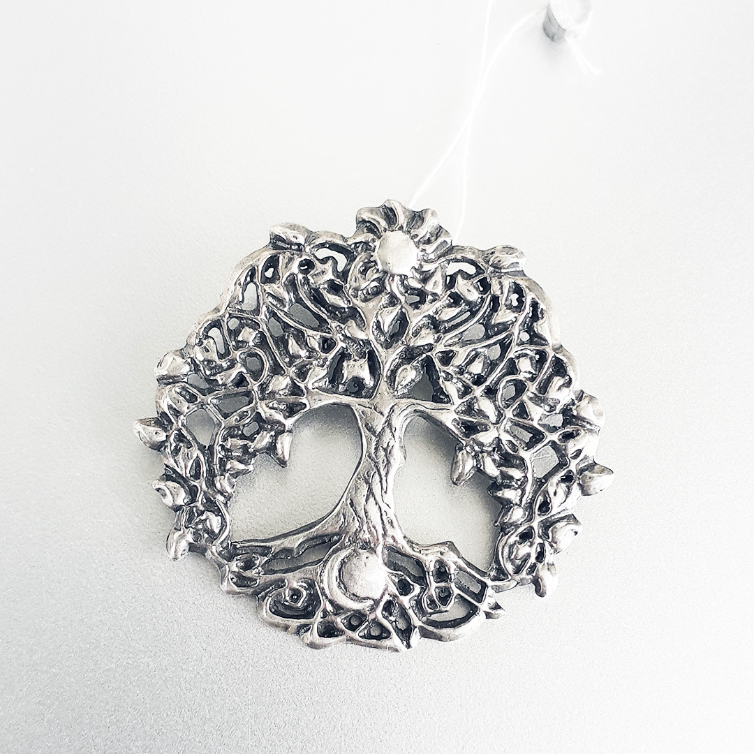 Купити Срібна підвіска Дерево Життя із чорнінням ціна 1200 ₴ Prom Ua Id 1566650239