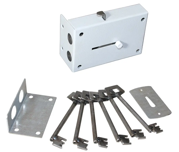 Купити Жовті води Замок накладний Посилений ЗГСМ-У6, трубчастий ключ 6 ключа, ціна 343 ₴ - Prom ...