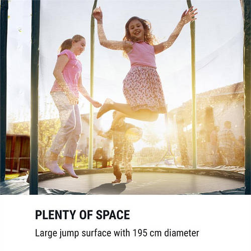 Батут Jumpstarter 2,5 м Ø нетто 120 кг макс 195 см Ø поверхность для ...
