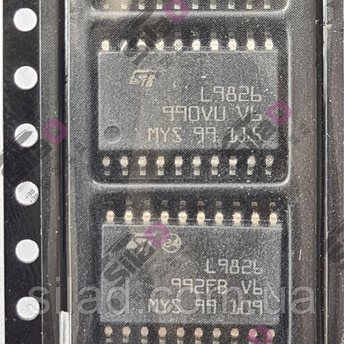 Мікросхема L9826 STMicroelectronics корпус SO20, ціна 300 грн — Prom.ua (ID#1653774989)