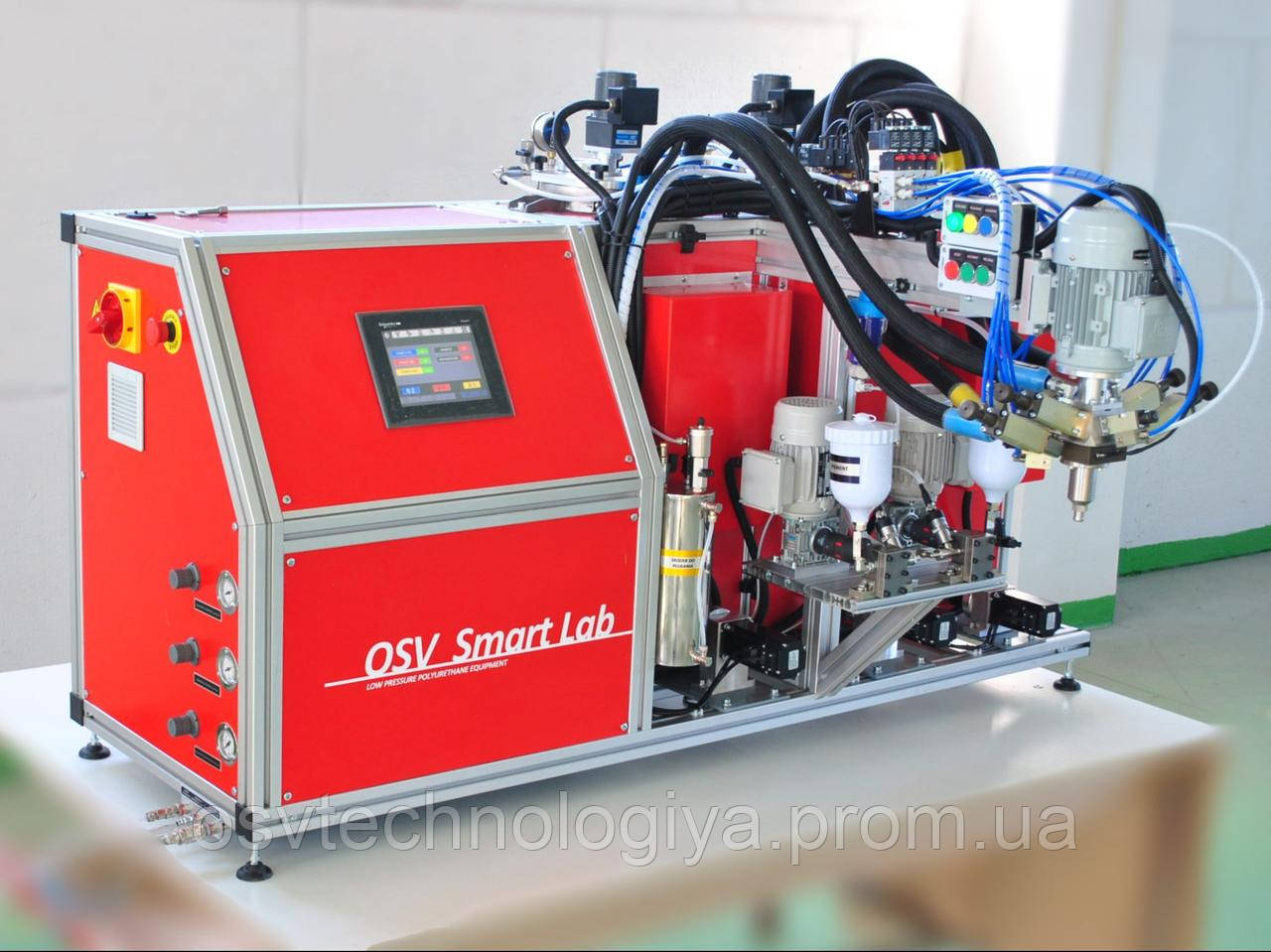 Лабораторне обладнання OSV SmartLab для переробки поліуретанових систем ...